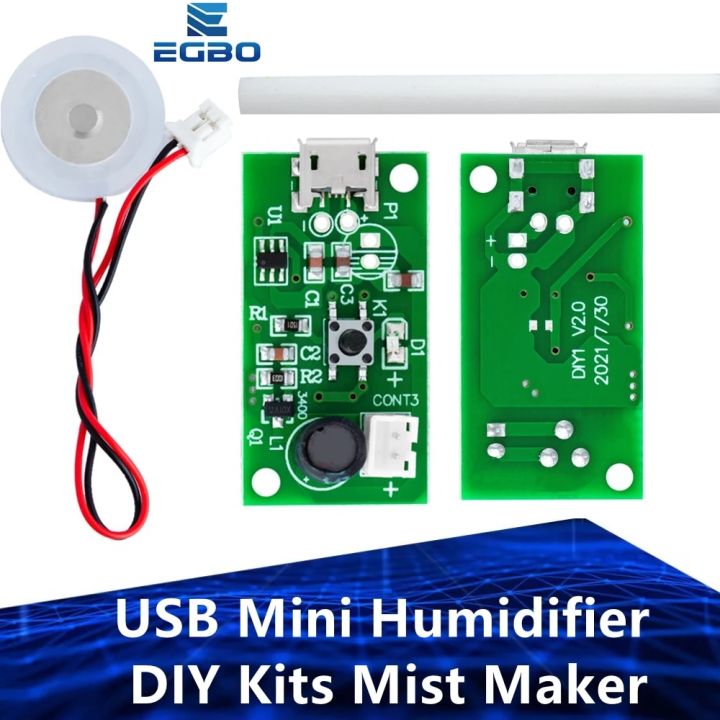 Usb Mini Humidifier Diy Kits Mist Maker And Driver Circuit Board Fogger
