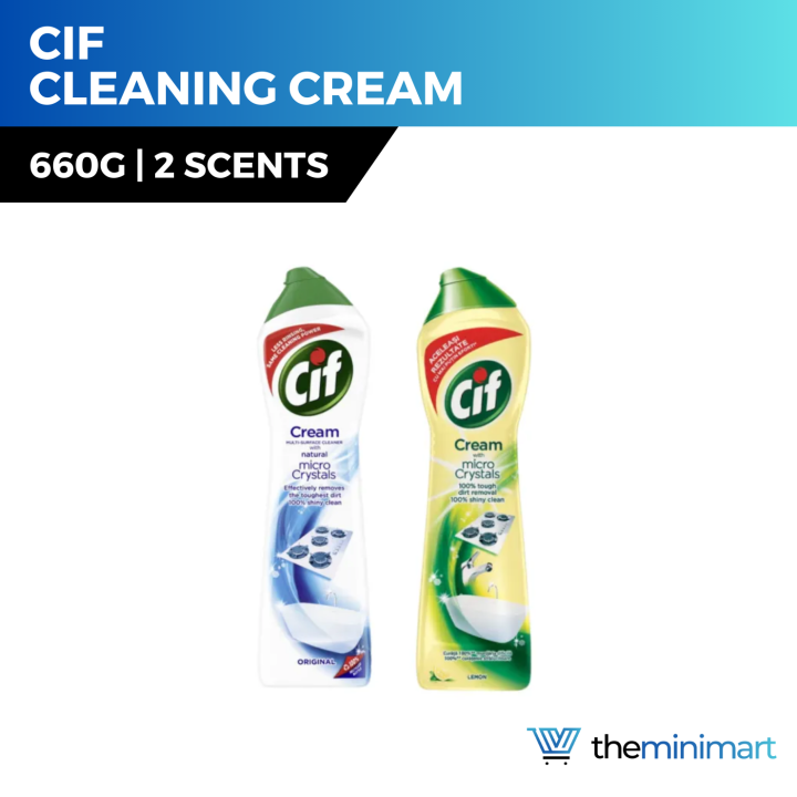Cif Cleaning Cream Lemon and Original 660g | Lazada Singapore