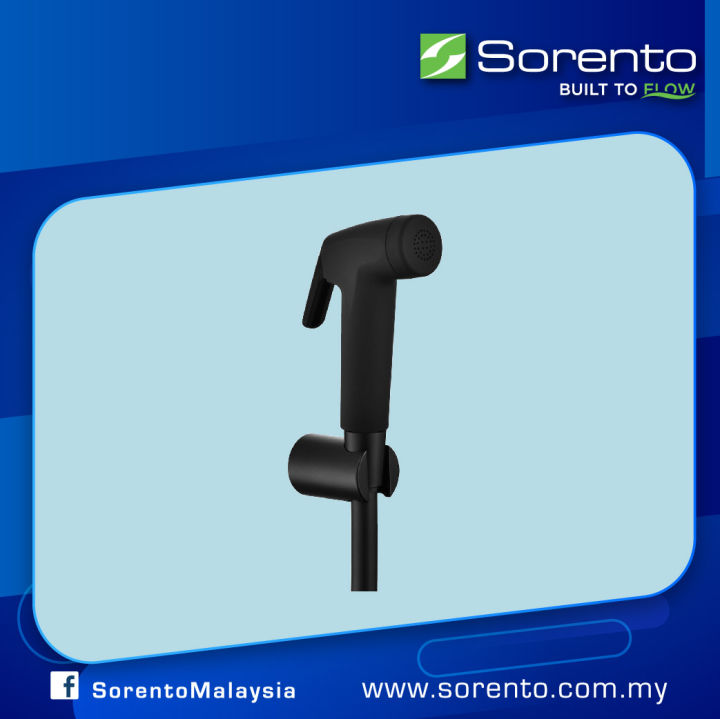 SORENTO (NEW ARRIVAL) SRT86-MBT Bathroom Hand Bidet Set/ SRT86-MBL-H ...