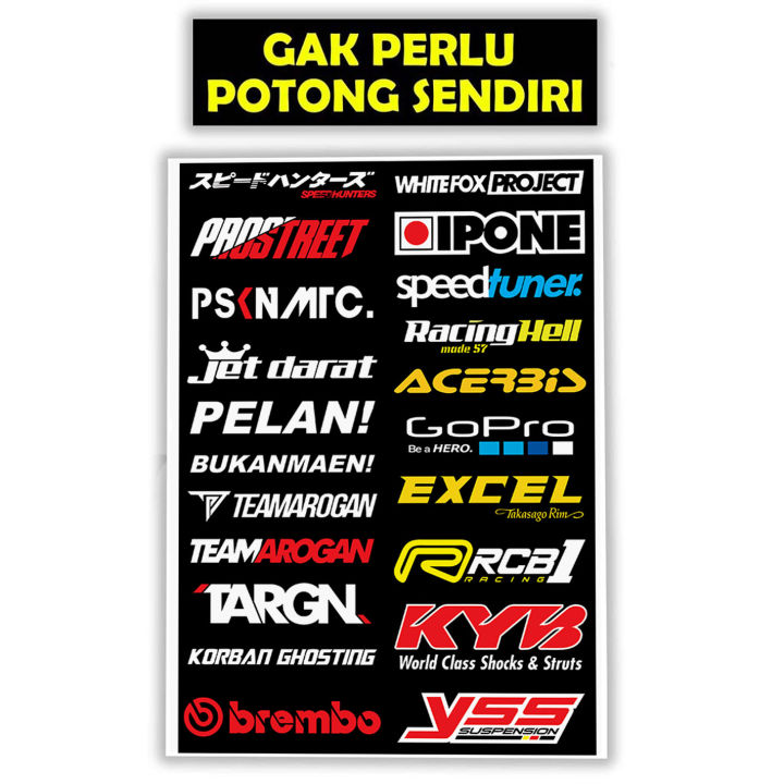 Stiker Motor, Sticker Motor, Stiker Motor Keren, Stiker Racing Motor ...
