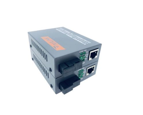 Fiber optical optic lan media converter Netlink ethernet Gigabit ...