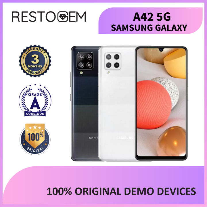 Samsung Galaxy A42 5G 128GB + 6GB RAM 100% Original D e m o Unit | Lazada