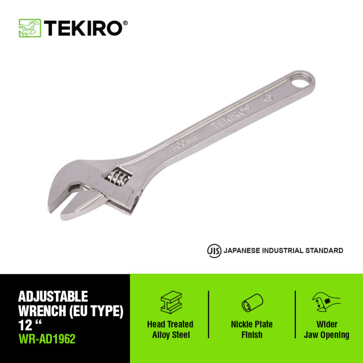 NEW TEKIRO Kunci Inggris 12 Inch / Adjustable Wrench 300mm Kunci Baco ...