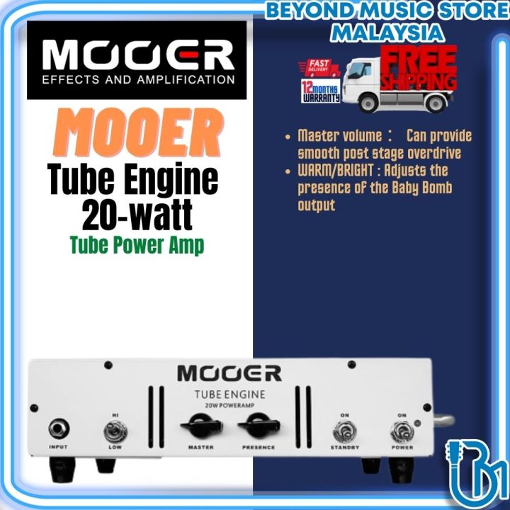 Mooer Tube Engine 20-watt Tube Power Amp | Lazada