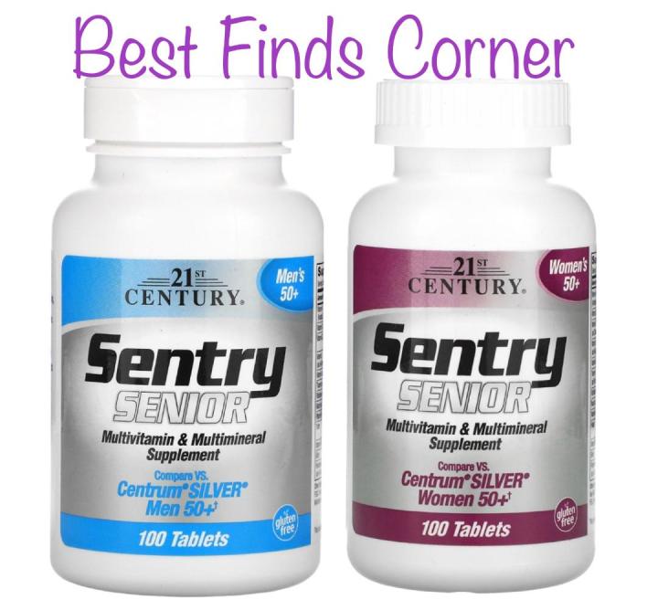 21st Century Sentry Senior Multivitamin & Multimineral Supplement 100 ...