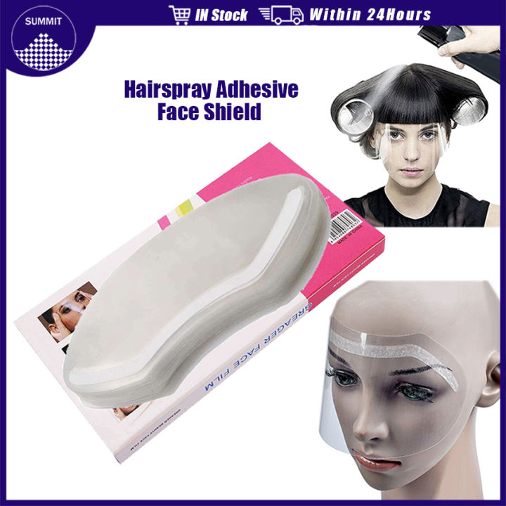 Clear Face Hairspray Shield Film 30,50 Disposable Hair Salon Cutting ...