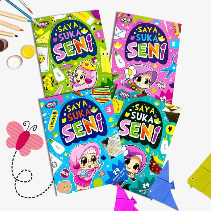SAYA SUKA SENI SIRI 1-4 [Origami / Seni dan Kraf / Lukisan Tangan ...