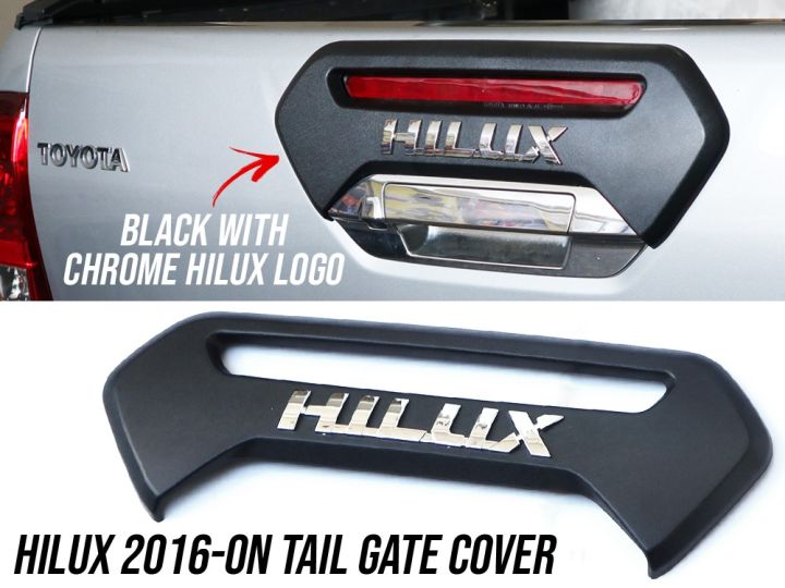Toyota Hilux Revo Conquest GRS 2016 to 2025 Tailgate Cover TRD GR HILUX ...