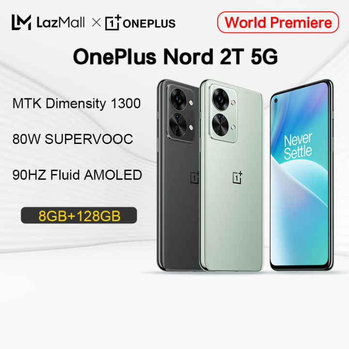 【1 Year Warranty】global Version Oneplus Nord 2t Mtk Dimensity 1300 5g