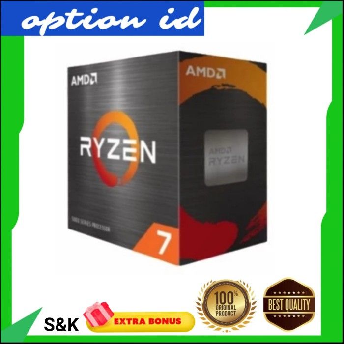 READY PROCESSOR AMD RYZEN 7 5800X BOX 8CORES 7NM AM4 - KOMPONEN ...
