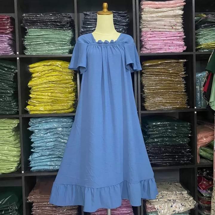 DASTER FUJI REMPEL KOREAN STYLE //DRESS FUJI CRINKLE AIRFLOW 2023 ...