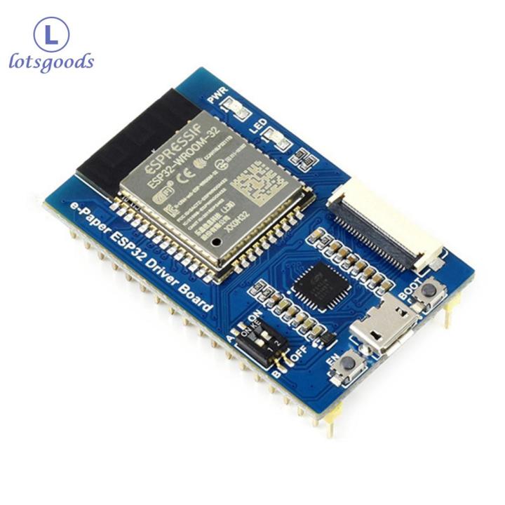 【New Arrival】ESP32 Epaper Driver Board Bluetooth-compatible Wireless Powered Epaper Module E Ink ...