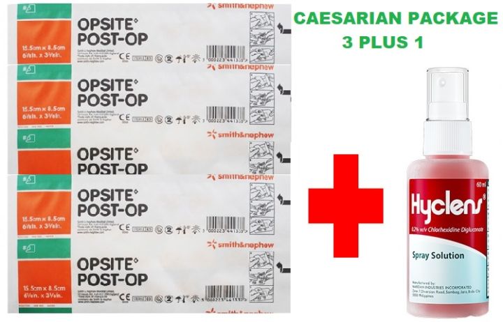 OPSITE POST OP FOR CAESARIAN SECTION PACKAGE | Lazada PH