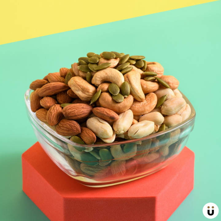 Big Nuts Lightly Roasted High Protein Nut Mix (Unsalted) 500g Value ...