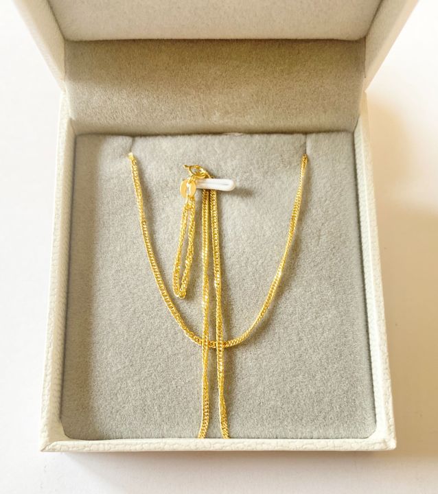 Pawnable 18K Saudi Gold Japan Style Necklace | Lazada PH