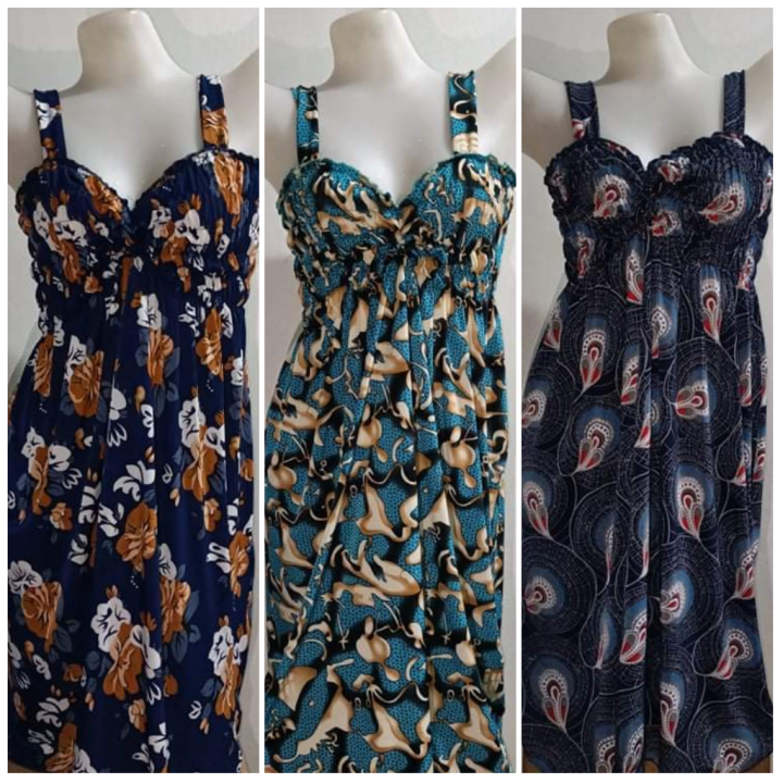 Long SMOCKING DUSTER/MATERNITY DRESS /PAMBAHAY DRESS made by ITY ...
