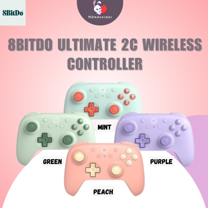 8BitDo Ultimate 2C Wireless Controller Gamepad Gaming Hall Effect ...