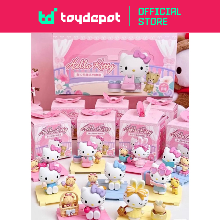 Moetch Hello Kitty Sweetheart Playmate Series Blind Box 凯蒂猫甜心玩伴盲盒 | Lazada