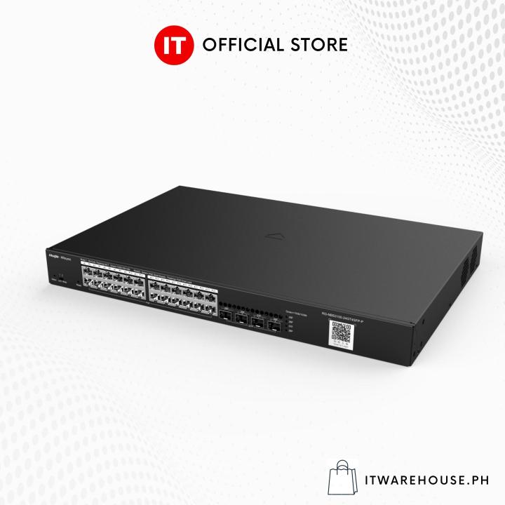 Ruijie RG-NBS3100-24GT4SFP-P 24-Port Gigabit L2 Cloud Managed POE ...
