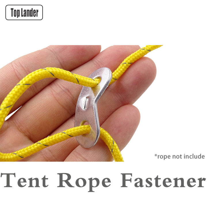 Camping Tent Rope Fastener Guyline Tension Awning Cord Line Adjuster ...