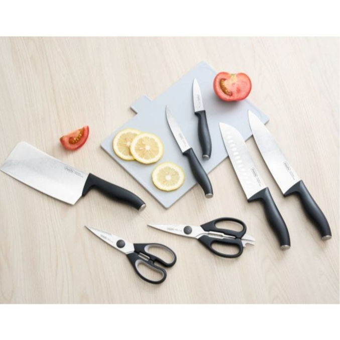 DAO KÉO NHÀ BẾP SAKAI Inochi đa năng, lưỡi dao làm từ thép không gỉ ...