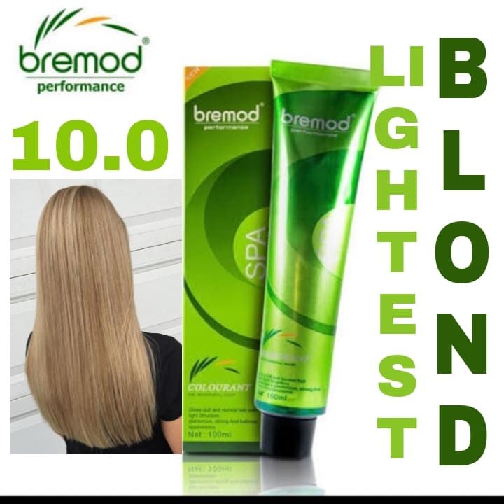 Bremod Performance SPA Hair Color ( 10.0 lightest blond ) 100 ML ...