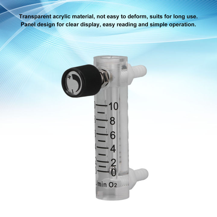 Gas Flowmeter Panel Type Flow Meter Transparent for Control | Lazada