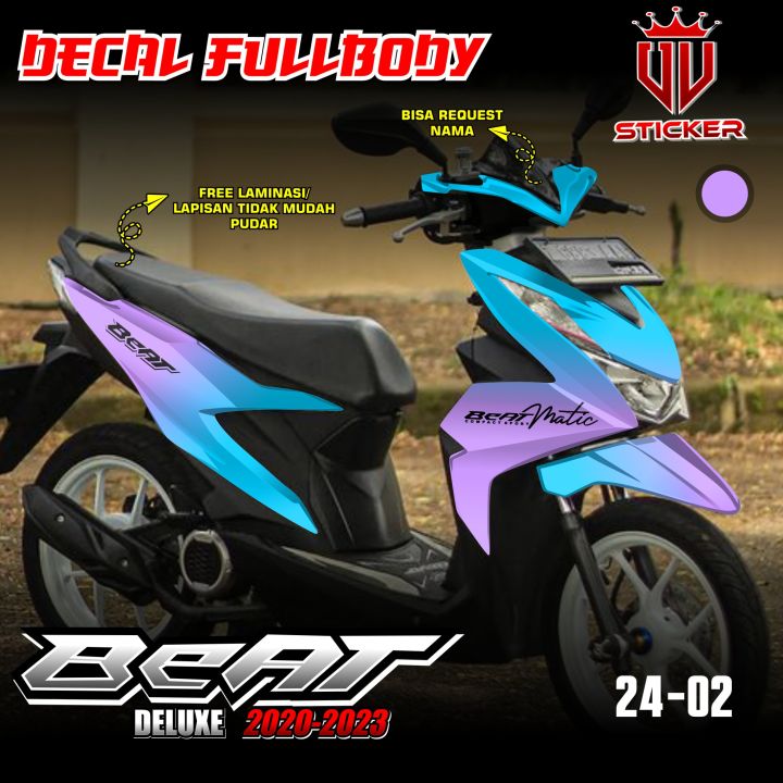 (COD) TERBARU Decal Sticker Variasi Honda BEAT DELUXE 2020 2021 2022 ...