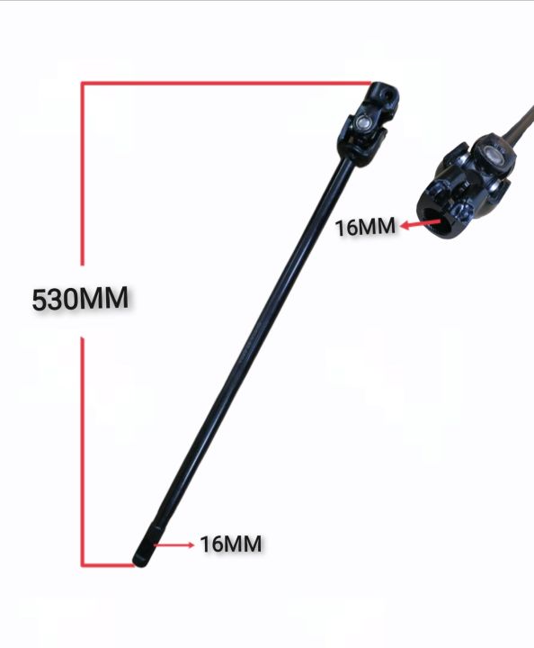 STEERING JOINT SHAFT Replacement part no. (0K60A-32-550A) KC2700 KIA ...