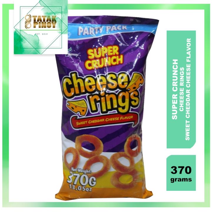 TATAK PINOY Prifood Super Crunch Cheese Rings Sweet Cheddar Cheese ...