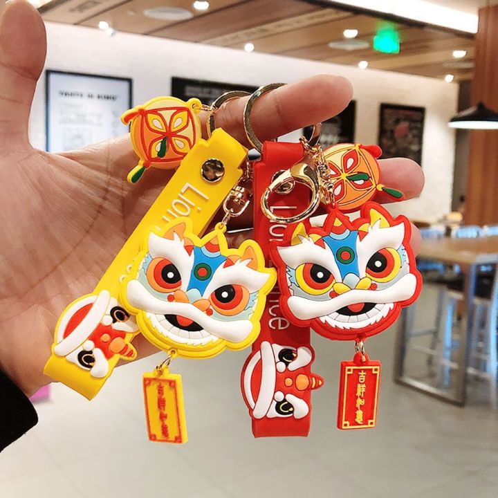 HOLLYII Sáng tạo Dễ thương dây chuyền ba lô Hợp kim dây đeo chìa khóa ô ...