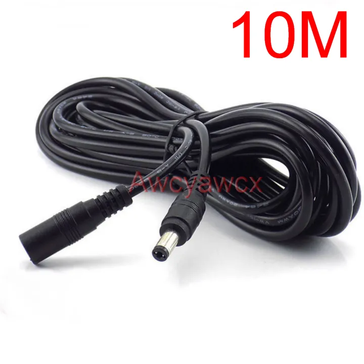 AC DC 5V 6V 9V 12V adapter supply 5.5mm x 2.1mm Power Extension Cable ...