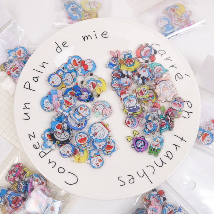 Charm Doraemon chất liệu Mica mini 2cm dễ thương cute TooYoo BK00349 ...