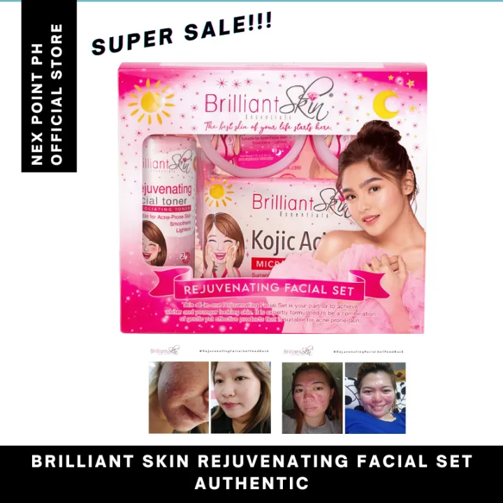 NEW PACKAGING Brilliant Skin Rejuvenating Facial Set FDA APPROVED ...