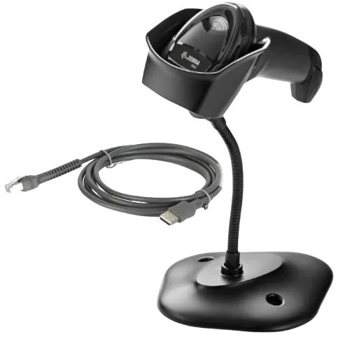 Barcode Scanner เครื่องอ่านบาร์โค้ด (คุณภาพสูง) - Zebra DS4608-SR with ...