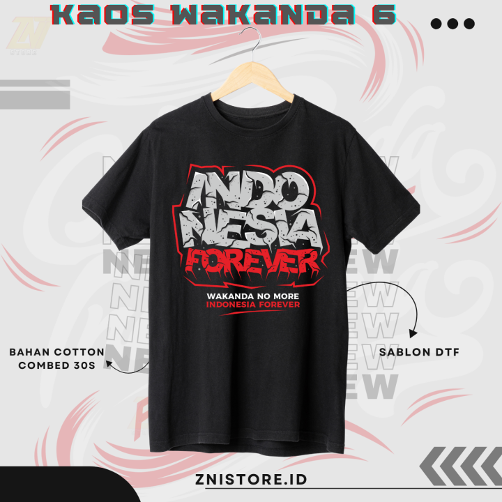 Tshirt Kaos Atasan Baju Distro Unisex Pria Wanita Tema INDONESIA ...