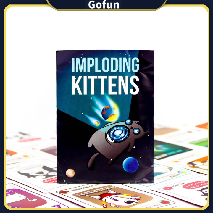 Imploding Kittens - Streaking Kittens - บอร์ดเกม แมวระเบิด (เหมียวระเบิด) | Lazada.co.th