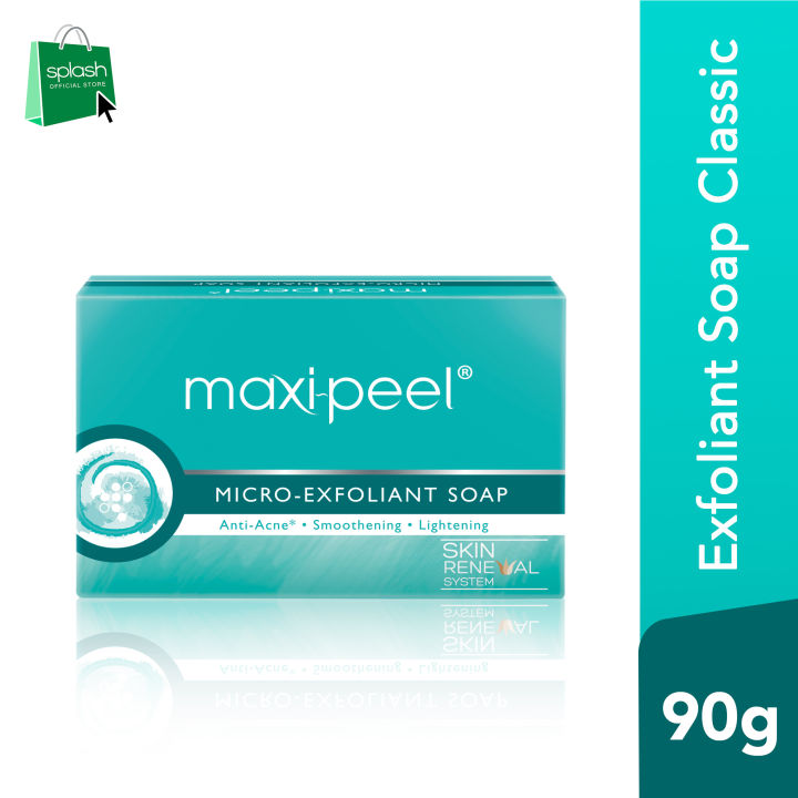 Maxi-Peel Micro Exfoliant Bar Soap Classic Anti-Acne Whitening 90g ...