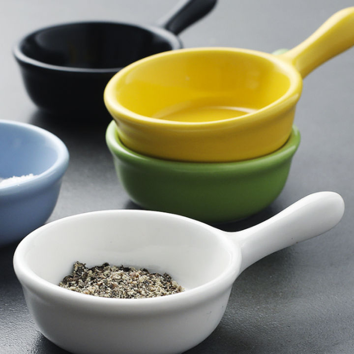 SWEEJAR Ceramic Mini sauce plate Dipping Sauce Dish Seasoning plate ...