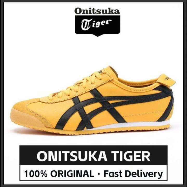 Onitsuka Tiger MEXICO 66 Yellow/Black 1183C102-751 Low Top Unisex ...