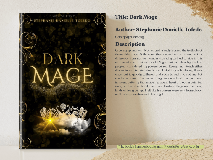 Dark Mage | Stephanie Danielle Toledo | Fantasy | Lazada PH