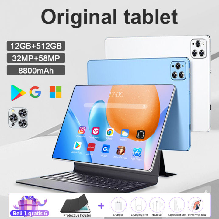 แท็บเล็ต SAMSNUG Galaxy Tab 16/512GB 10.8 นิ้ว Tablet Android ราคาถูก ...