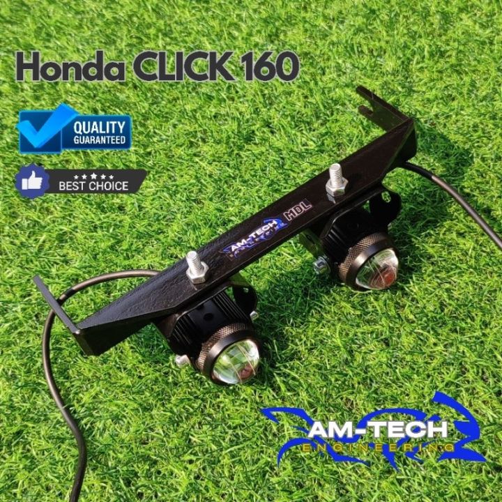 Honda Click 160 / Airblade 160 MDL Bracket Mini Driving Light Bracket ... Honda Click 160 / Airblade 160 MDL Bracket Mini Driving Light Bracket ...