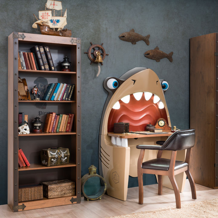 Cilek Pirate Shark Study Desk | Lazada Singapore