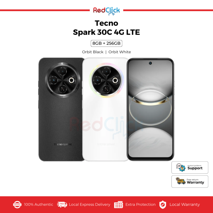 Tecno Spark 30C 4G LTE/KL5 (8GB+256GB) Original Tecno Malaysia Set | Lazada