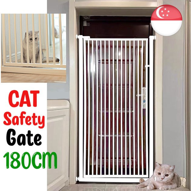 [SG Instocks] Cat Gate TALL 1.8m Safety Gate Door Swing Door Gate ...