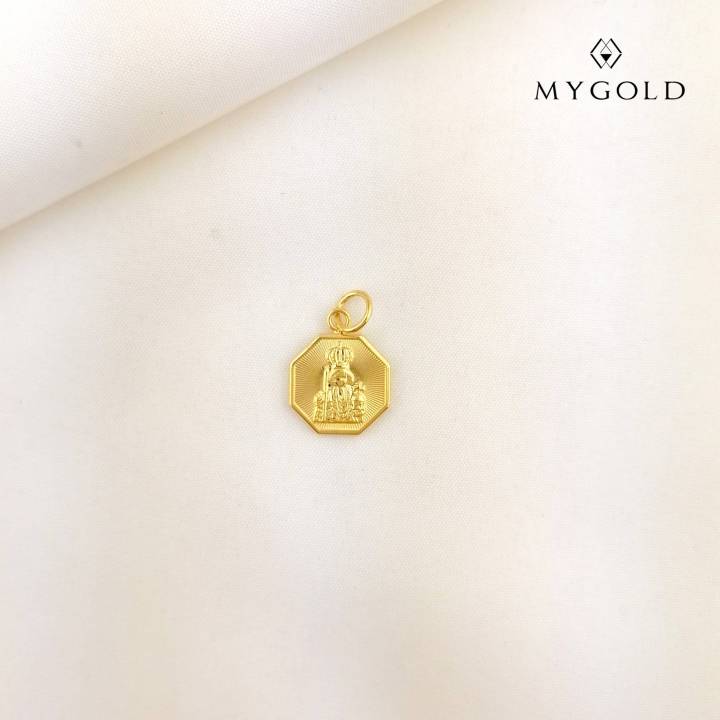 Pawnable and Authentic 18K Chinese Gold Sto. Niño and Mother of ...