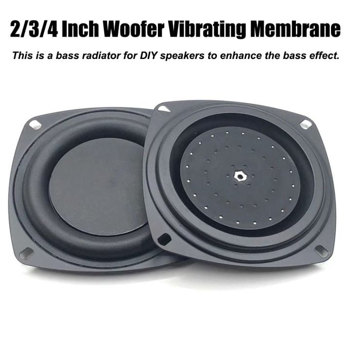 LP9U Universal Woofer Radiator 2/3/4inch Black Bass Passive Speaker ...