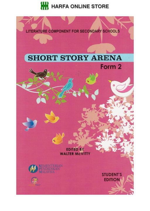 Buku Teks Short Story Arena Form 2 Text Book (English Literature) KSSM ( TB FORM 2 ) | Lazada