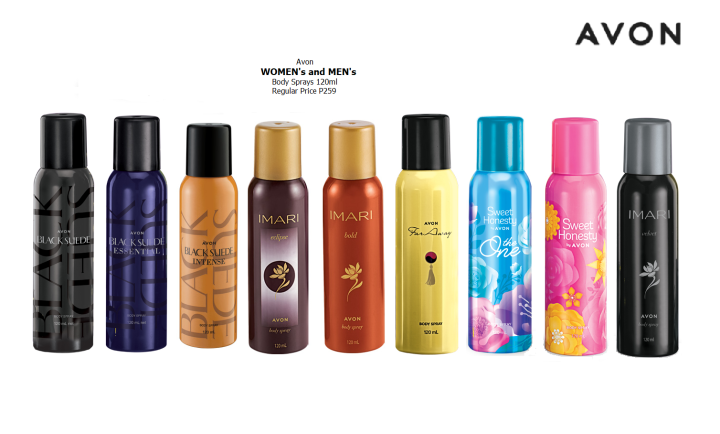 Avon WOMEN's and MEN's BODY SPRAYS 120 ml | Lazada PH